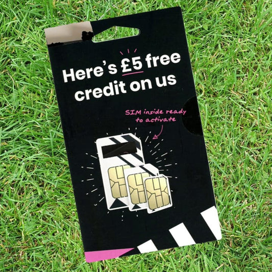 Lifetime Giffgaff- UK SIM CARD